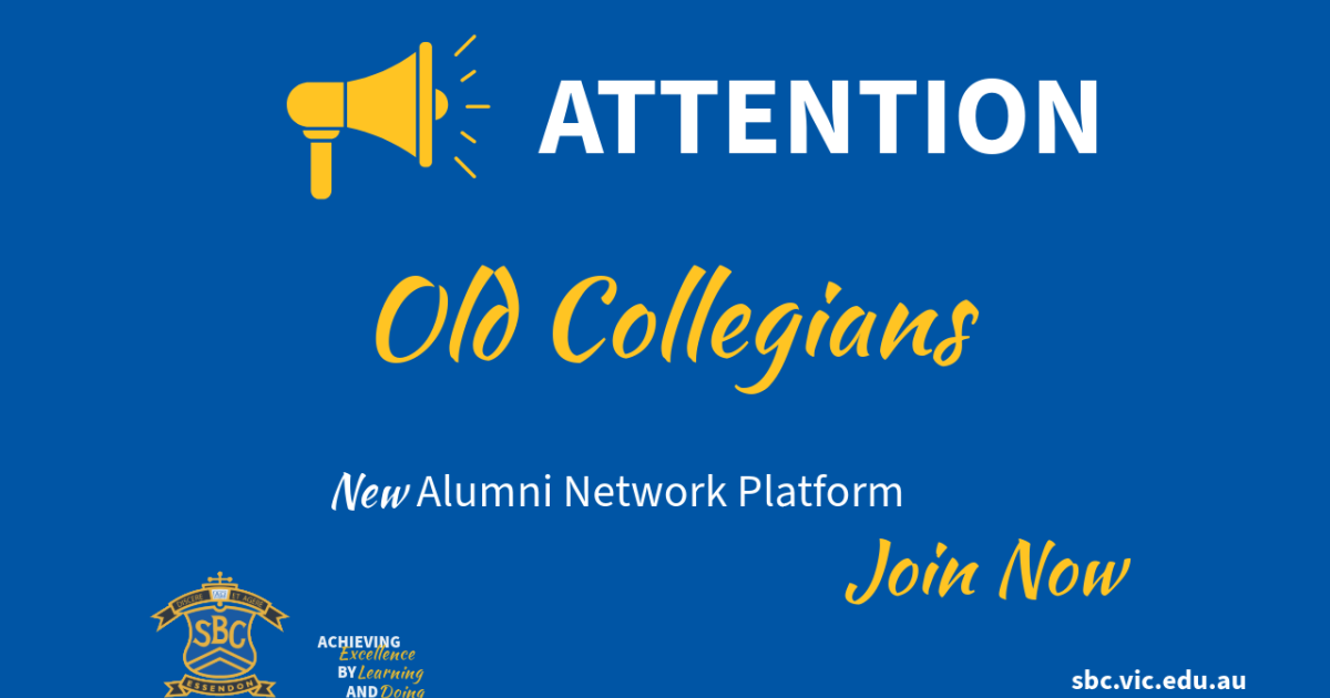 New Alumni Network Platform - St Bernard's College
